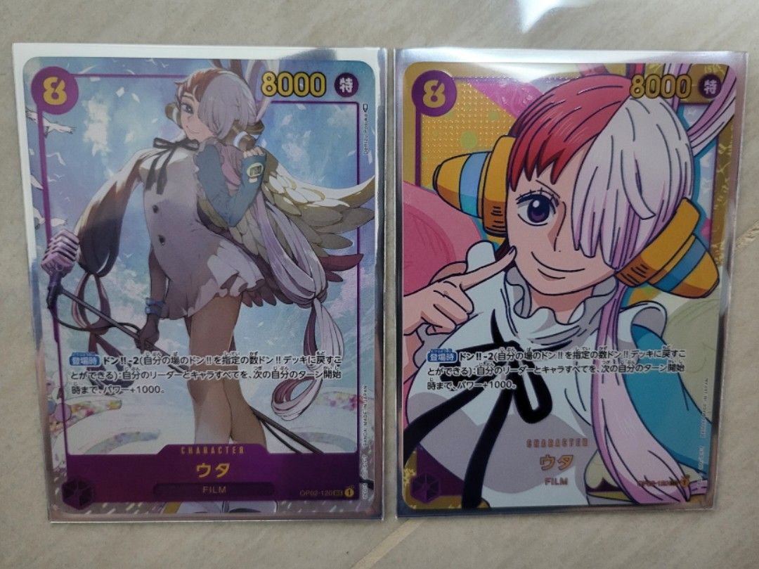 One Piece TCG: Uta Set (OP02), Hobbies & Toys, Toys & Games on Carousell