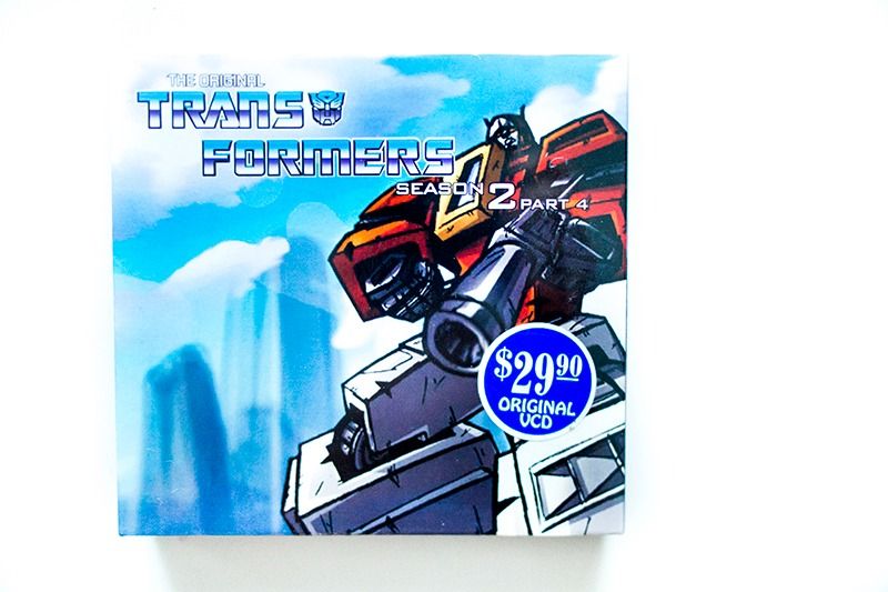 Original Transformers season 1 2 3 4 VCD box sets cartoon series anime ...
