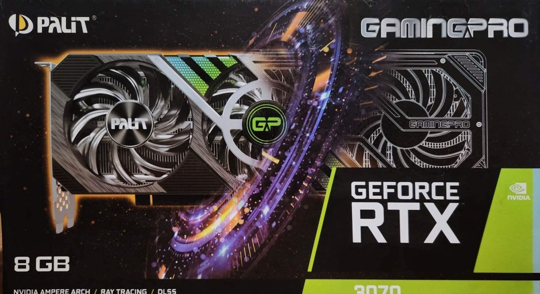PALIT RTX3070 GAMING PRO 8GB GDDR6, Computers & Tech, Parts ...