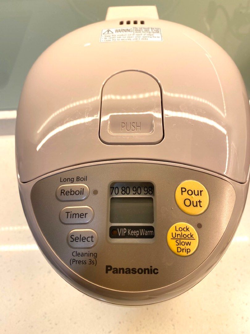 Panasonic 3L Electric Thermal Pot, TV & Home Appliances, Kitchen ...