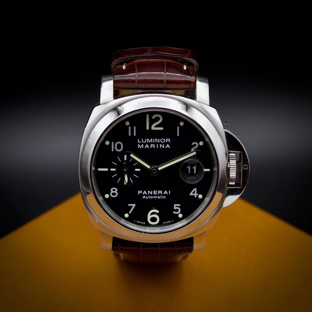 Panerai Luminor PAM 164, Fesyen Pria, Jam Tangan di Carousell