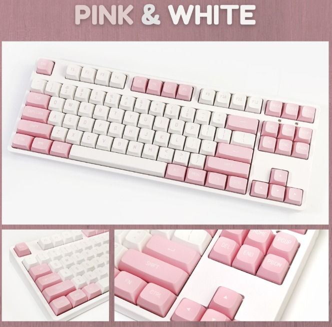 PBT Double Shot Keycap Set (149 Keys) - CSA Profile - Mechanical ...