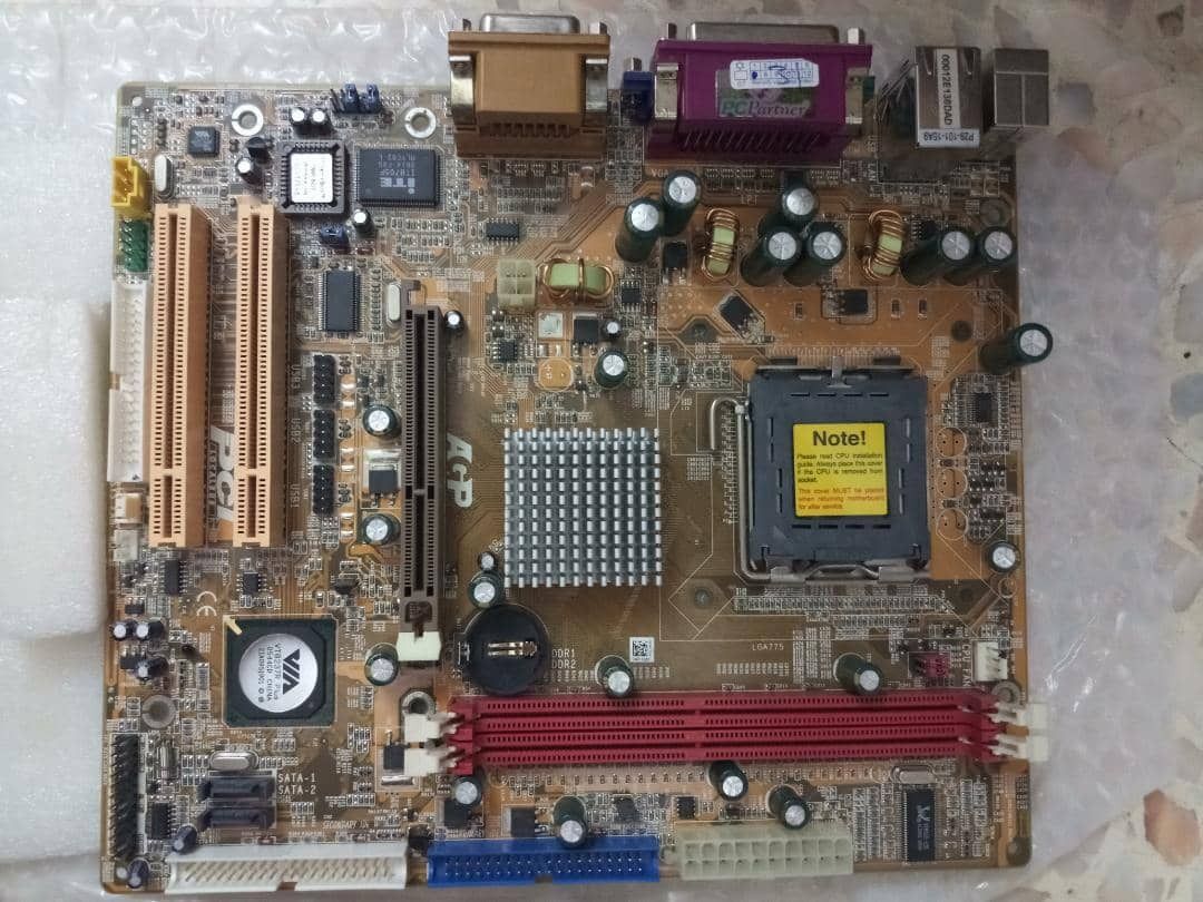 PCPartner Brand motherboard - LGA775, Computers & Tech, Parts ...