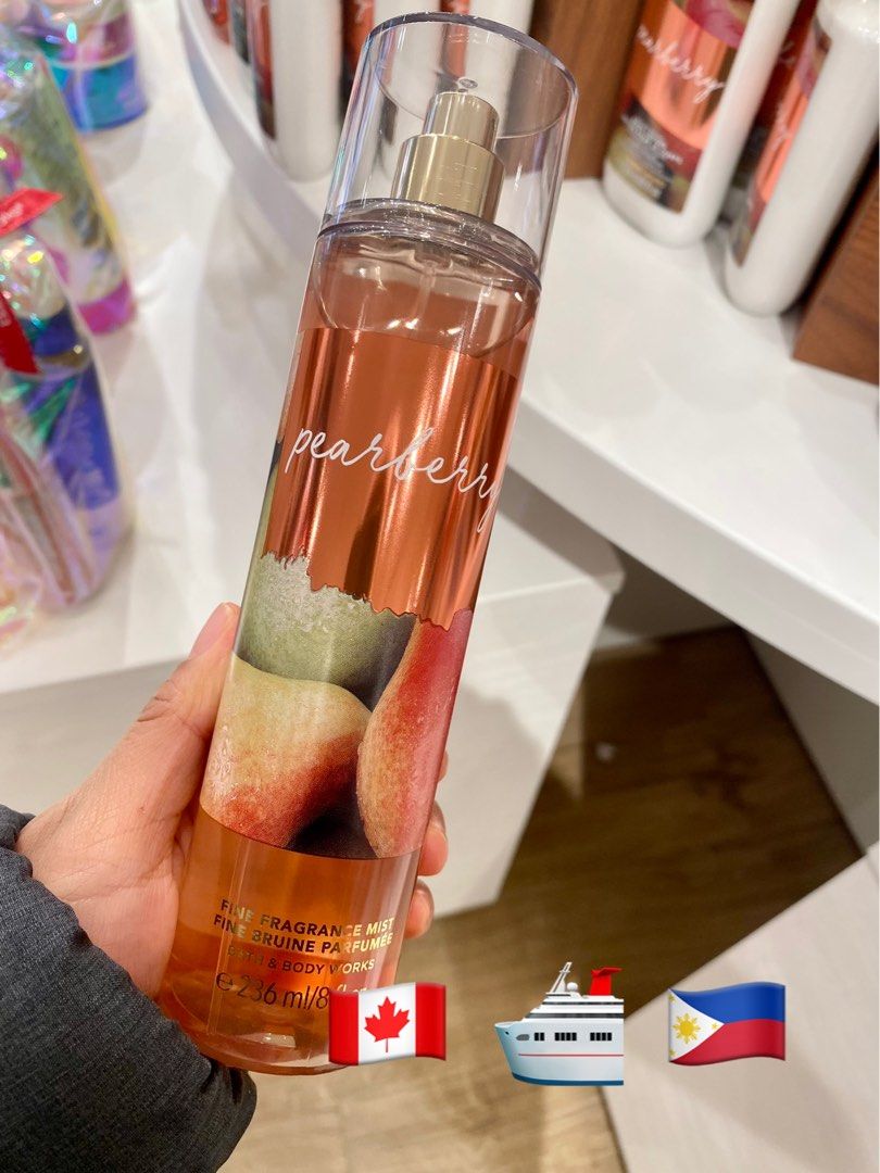 Pearberry Bath and Body Works Fragrance mist, Beauty & Personal Care ...