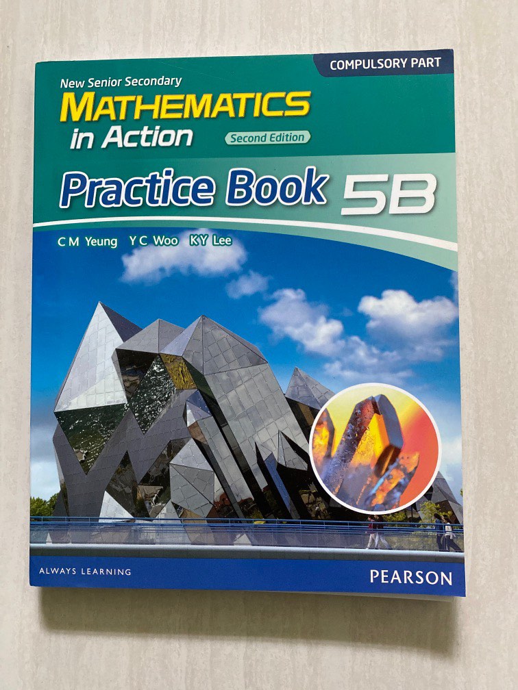 Pearson mathematics practice book 5B, 興趣及遊戲, 書本 & 文具, 教科書 - Carousell