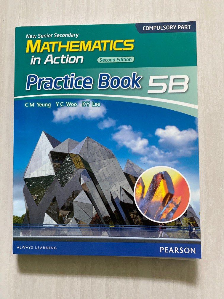 Pearson mathematics practice book 5B, 興趣及遊戲, 書本 & 文具, 教科書 - Carousell