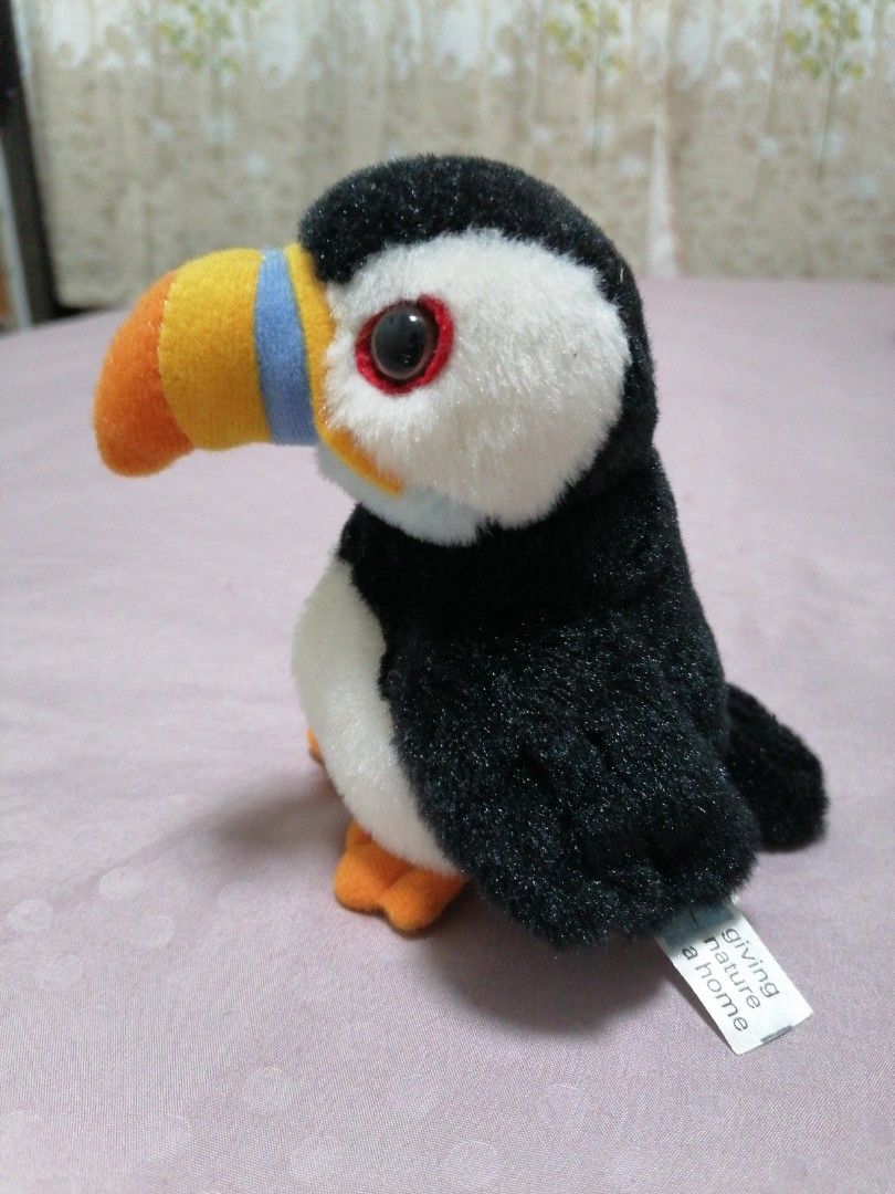 Puffin Soft Toy (UK), Hobbies & Toys, Toys & Games on Carousell