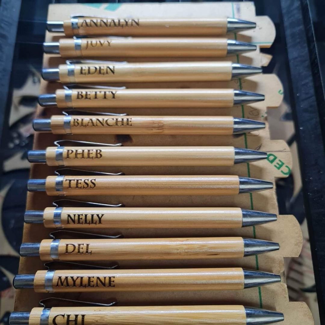 Personalized Laser Engraved wooden pens, Hobbies & Toys, Stationary ...