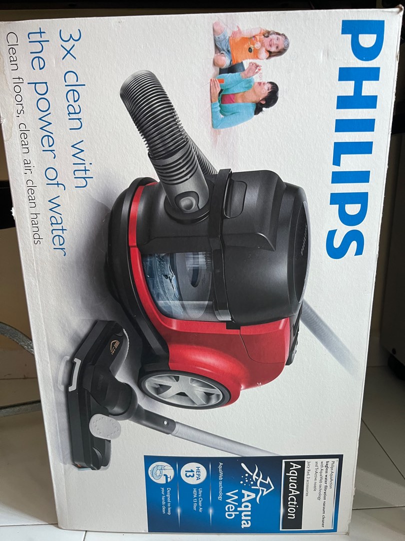 PHILIPS Powerpro Expert Bagless 2000W Vacuum Cleaner With Allergy H13 ...