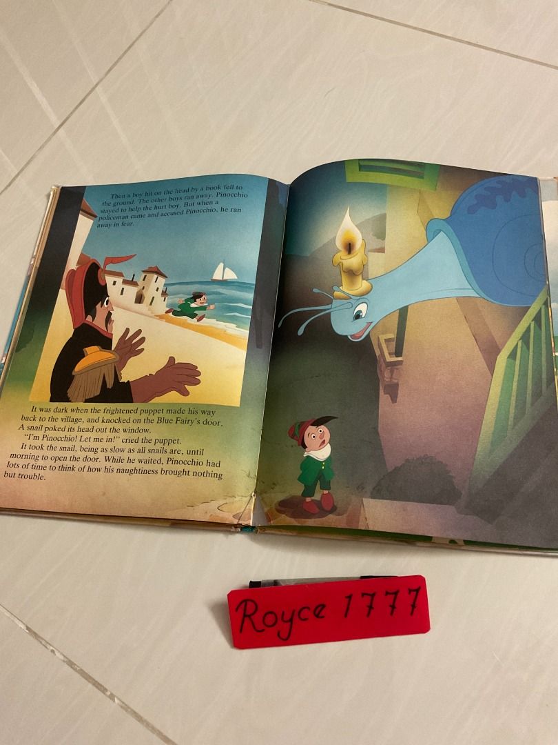 Pinocchio Fairy Tale Classic, Hobbies & Toys, Books & Magazines ...