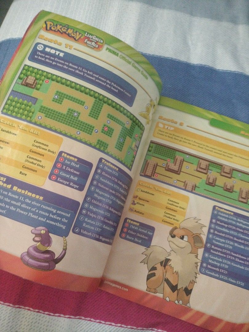 Pokemon FireRed Game Guide, Video Gaming, Video Games, Nintendo on ...