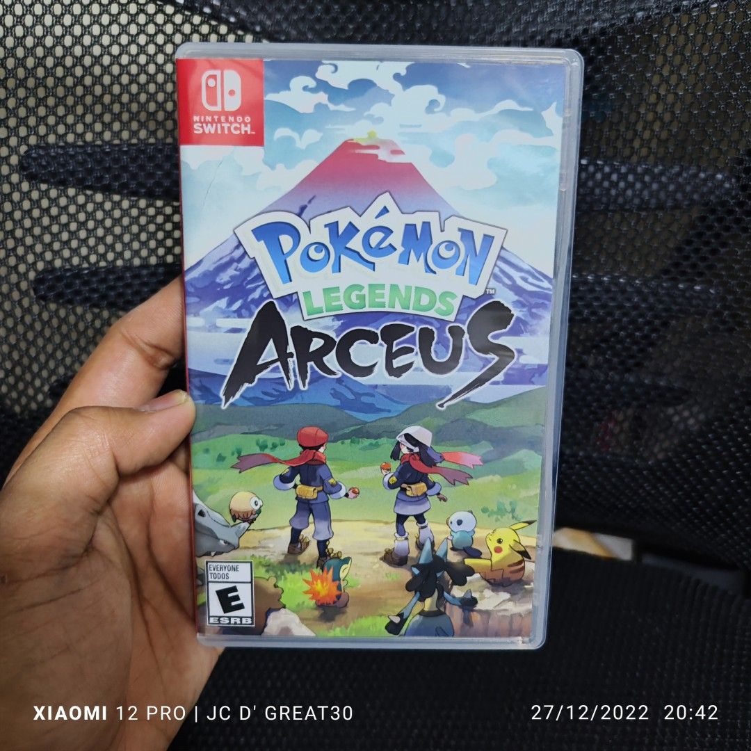 Pokemon legends Arceus switch game, Video Gaming, Video Games, Nintendo ...