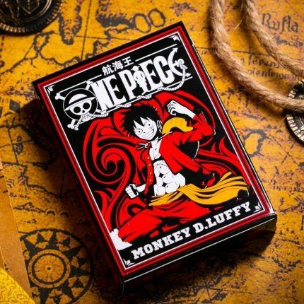 Poker Cards - Monkey D. Luffy (Red) - One Piece Day Playing Cards, 2022 ...