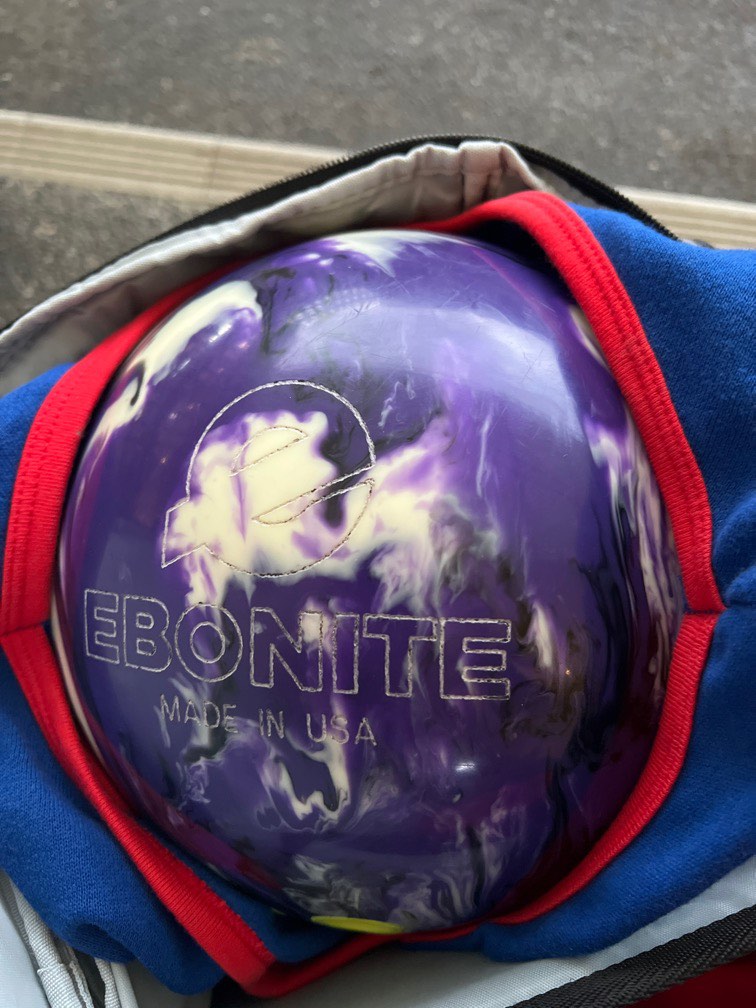 Polyester Bowling ball, Sports Equipment, Sports & Games, Billiards ...