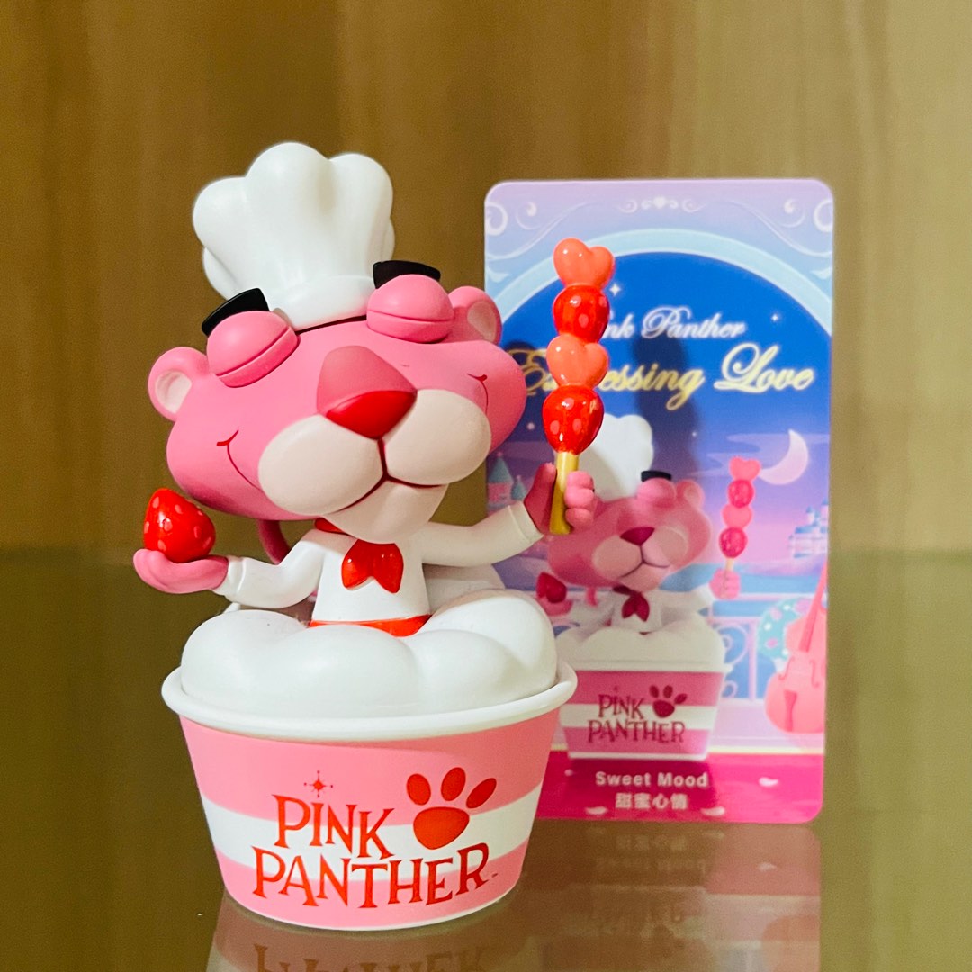 Popmart Pink Panther Expressing Love Blind Box Series Sweet Mood ...