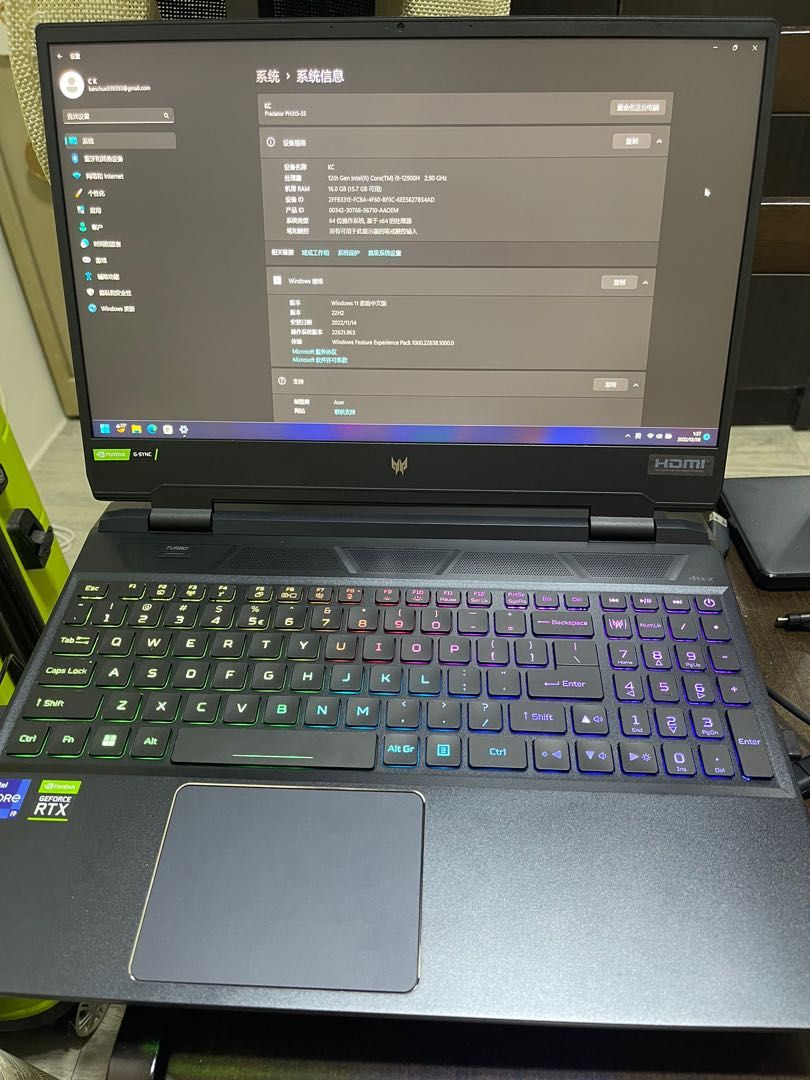 Predator Helios 300 i9 12900H RTX 3070ti ( BRAND NEW ), Computers ...