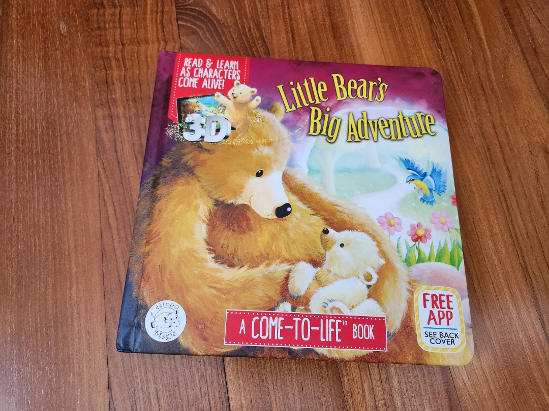 Preloved A Come to Life Book - Little Bear's Big Adventure, Hobbies ...