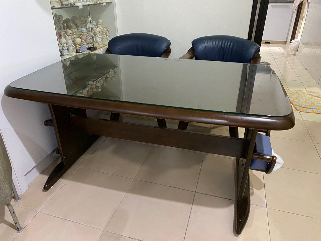 Preloved dining table, Furniture & Home Living, Furniture, Tables ...