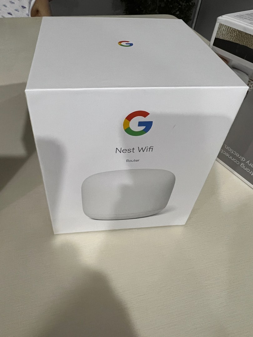 [Preloved] Google Nest Wifi Router with power adaptor, Computers & Tech, Parts & Accessories ...