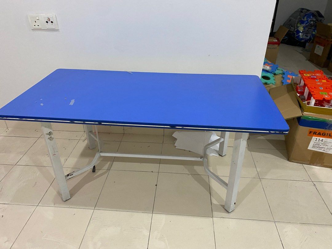 Preloved kindergarten table , meja budak tadika, Babies & Kids, Baby ...