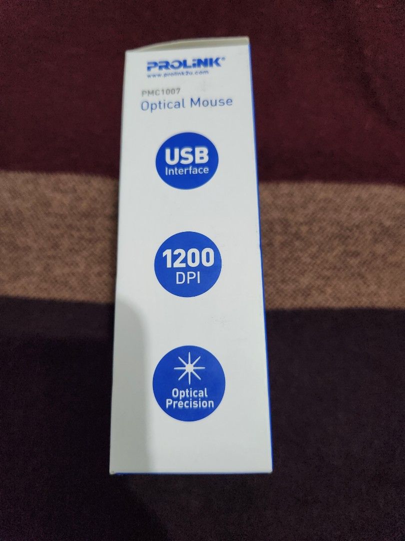 Prolink Optical Mouse PMC1007, Computers & Tech, Parts & Accessories ...