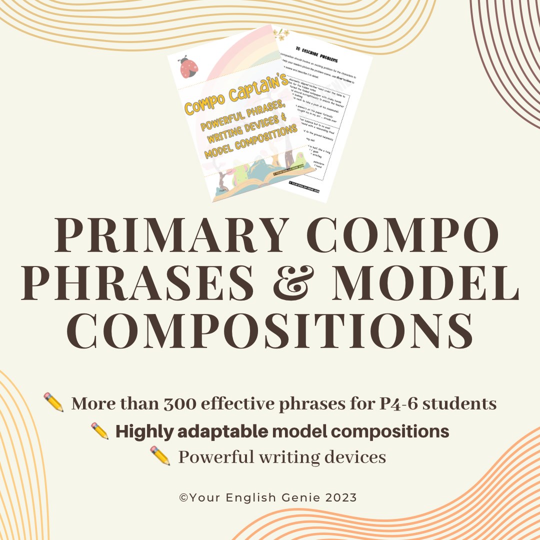 PSLE / Primary Composition Phrases & Model Compositions Handbook ...