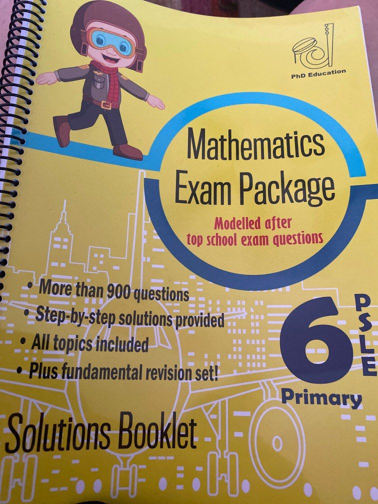 PSLE Mathematics Exam Package, Hobbies & Toys, Books & Magazines ...