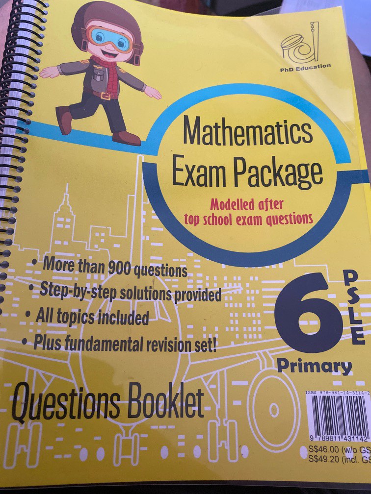 PSLE Mathematics Exam Package, Hobbies & Toys, Books & Magazines ...