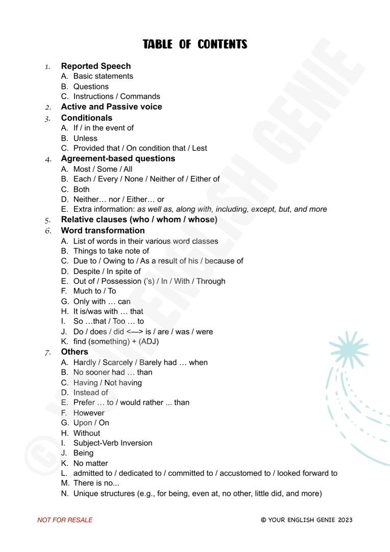 PSLE Synthesis Guide / Notes + Practice Questions (Primary English ...