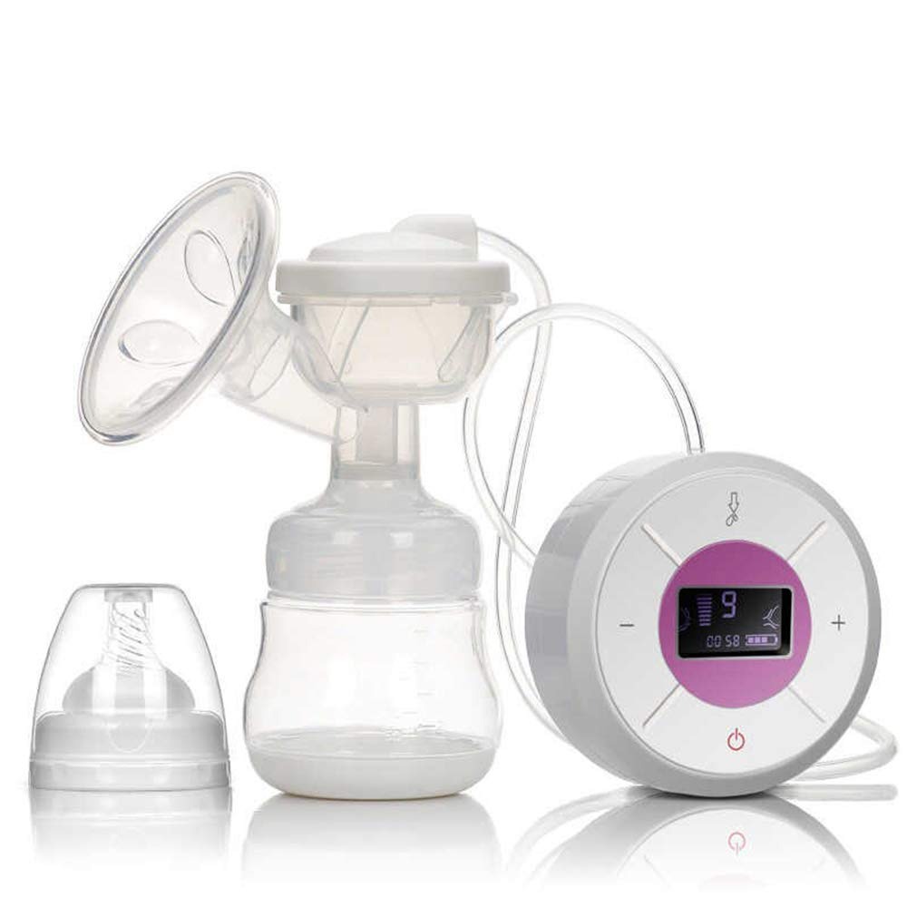 (Pump motor - White with black screen colour) Silent Rechargeable ...