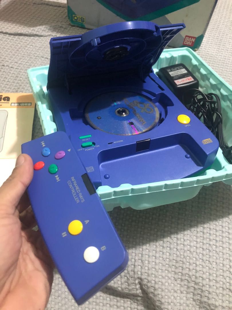 Rare vintage bandai Playdia QIS console, Video Gaming, Video Game ...