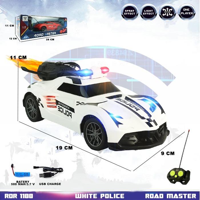 Remote Control Police Car. Remote Control Mobil Polisi, Toys ...
