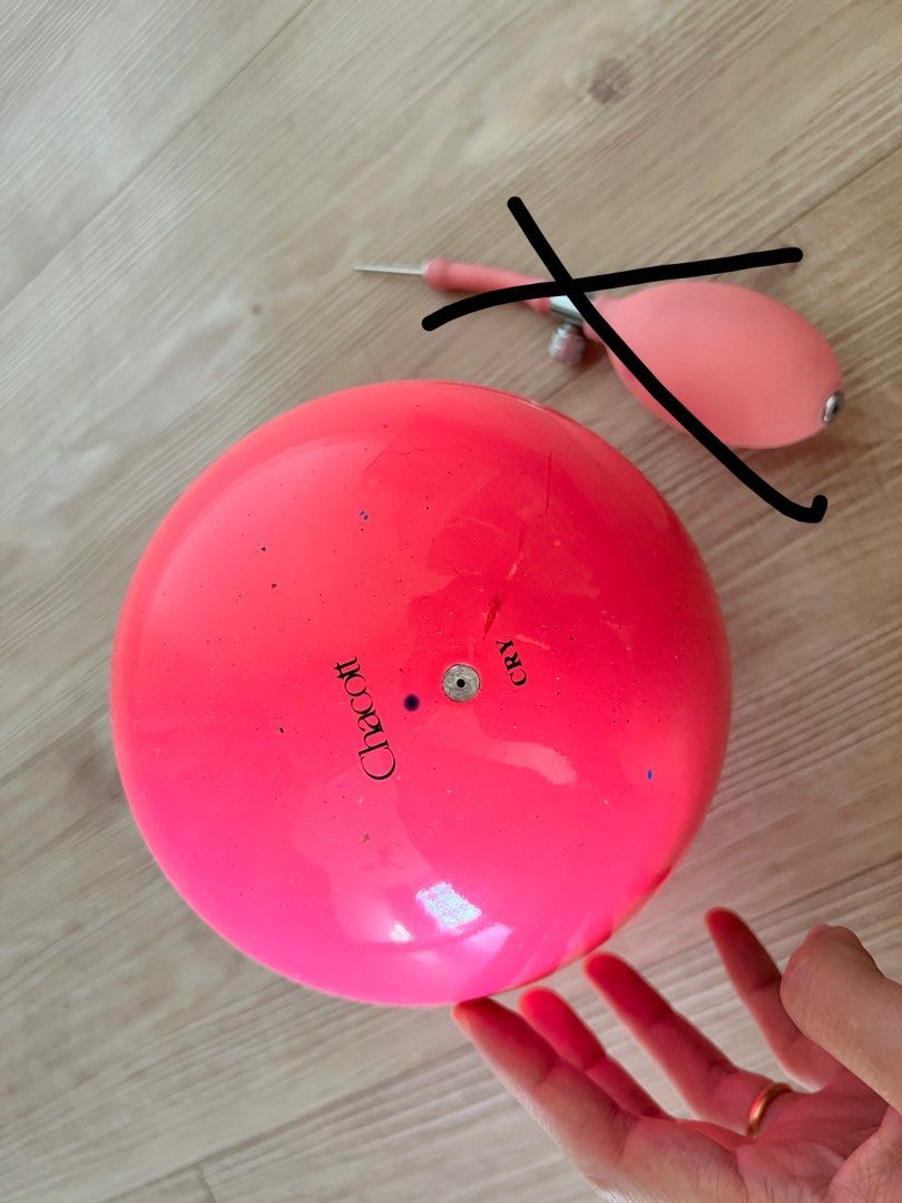 Rhythmic gymnastics chacott ball and rope, Sports Equipment, Other ...