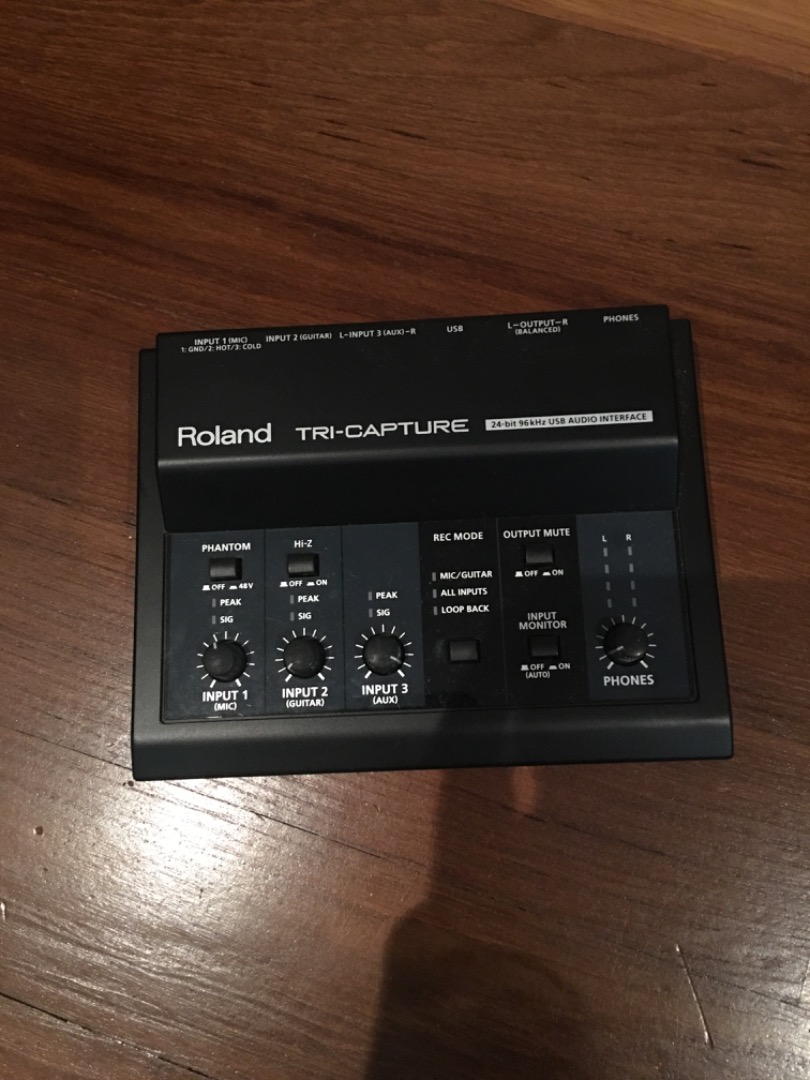 Roland Tri-Capture Audio Interface, Audio, Other Audio Equipment on ...