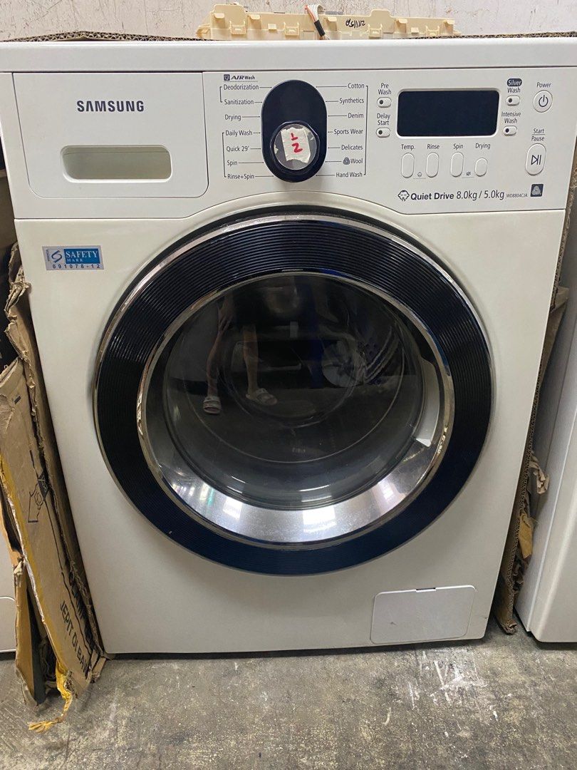 Samsung 2in1 *8KG Washer / 5kg Dryer* 3Ticks Front Loading Washing ...