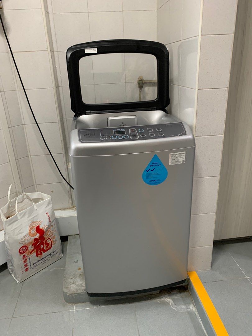 Samsung wobble technology washing machine WA75H4400SS 7.5kg, TV & Home ...