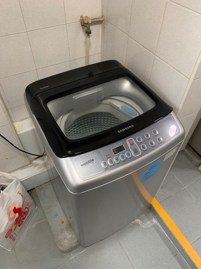 Samsung wobble technology washing machine WA75H4400SS 7.5kg, TV & Home ...