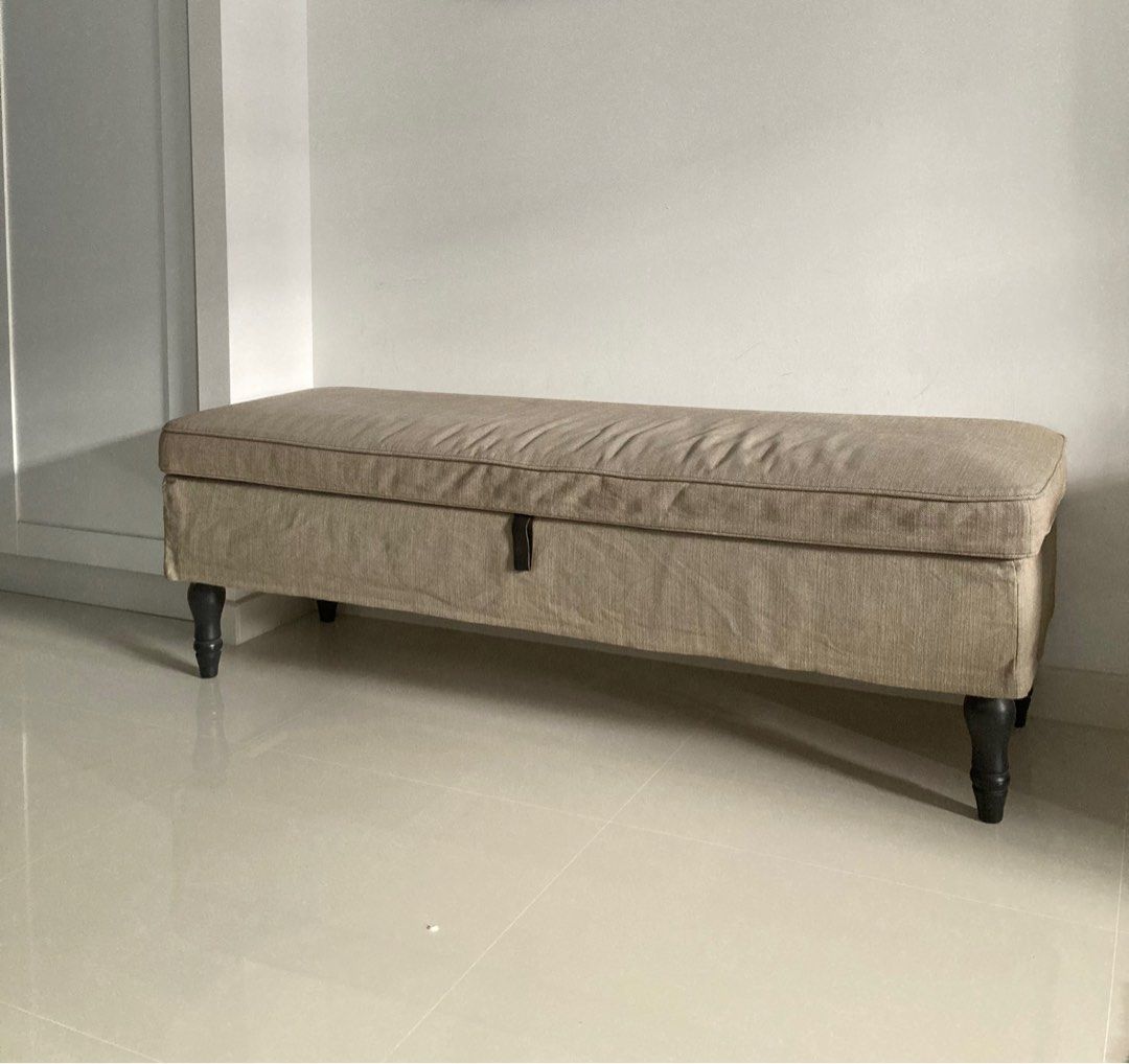 IKEA Stocksund storage bench, Furniture & Home Living, Furniture, Other ...