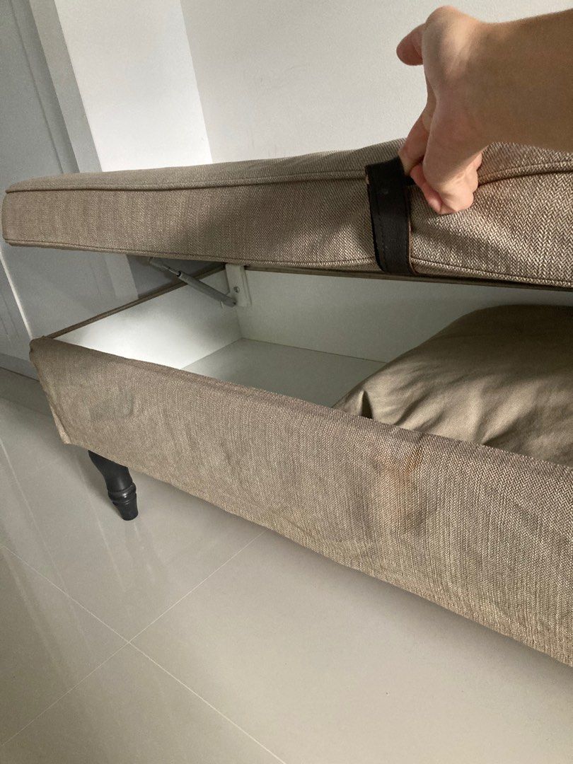 IKEA Stocksund storage bench, Furniture & Home Living, Furniture, Other ...