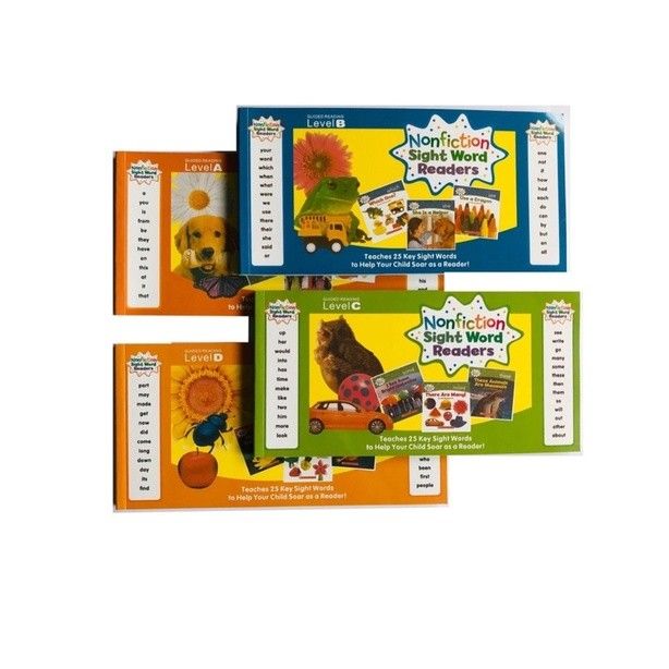 Scholastic Nonfiction Sight Word Readers Pack Levels A-D, Hobbies ...