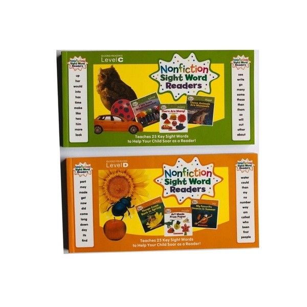 Scholastic Nonfiction Sight Word Readers Pack Levels A-D, Hobbies ...