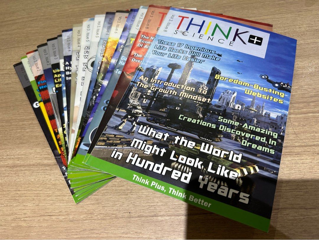 Science Think+ magazine for Secondary School kids, Hobbies & Toys ...