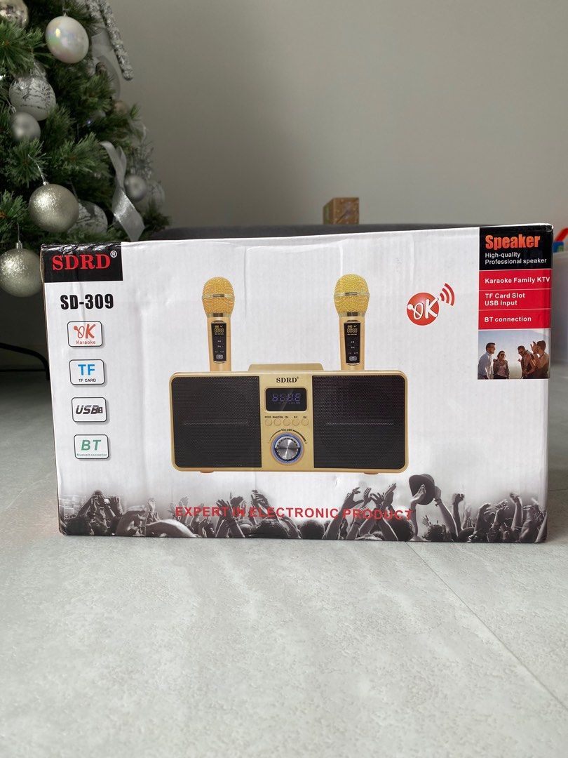 SDRD SD-309 Karaoke, TV & Home Appliances, TV & Entertainment, Entertainment Systems & Smart ...