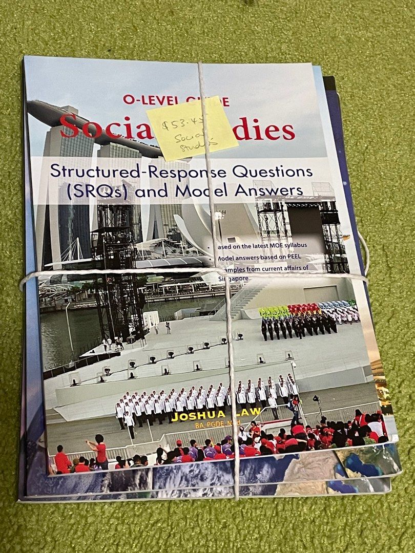Set of O-level Social Studies books, Hobbies & Toys, Books & Magazines ...