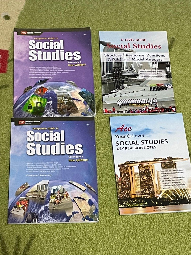 Set of O-level Social Studies books, Hobbies & Toys, Books & Magazines ...