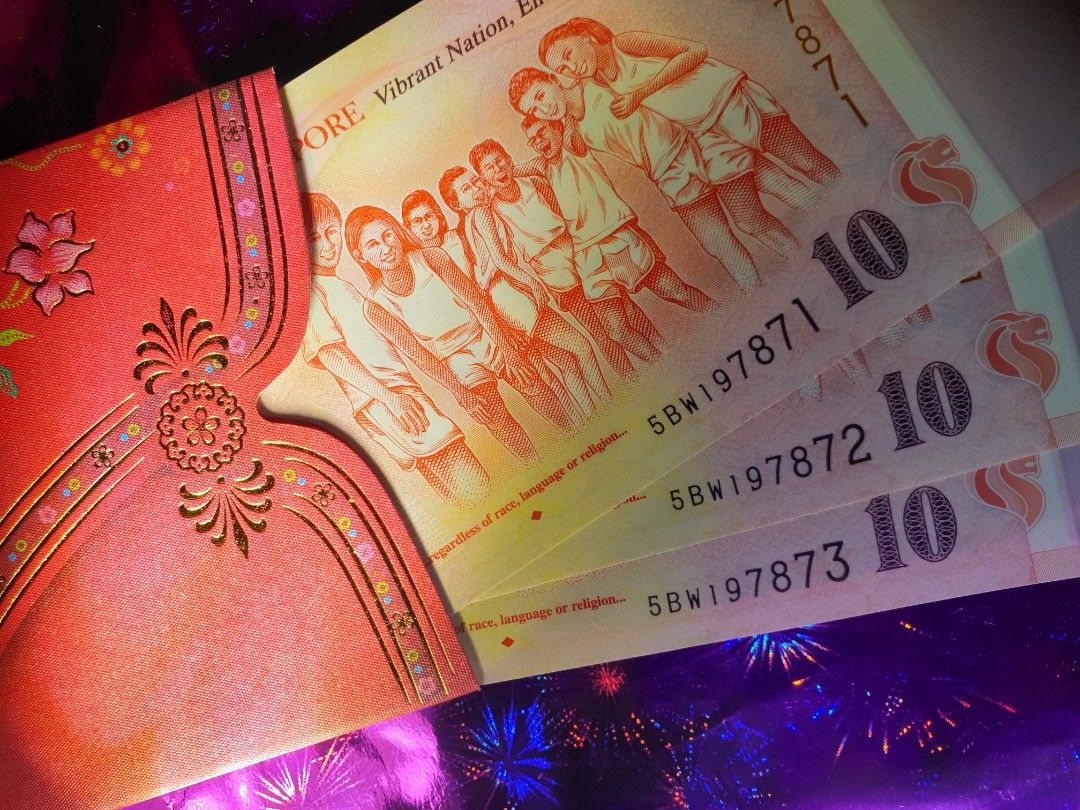 SG $10 notes running no., Hobbies & Toys, Memorabilia & Collectibles ...