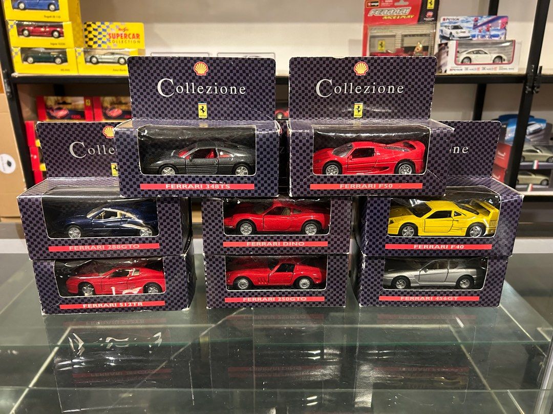 Shell Cars Collezione Full Set, Hobbies & Toys, Toys & Games on Carousell