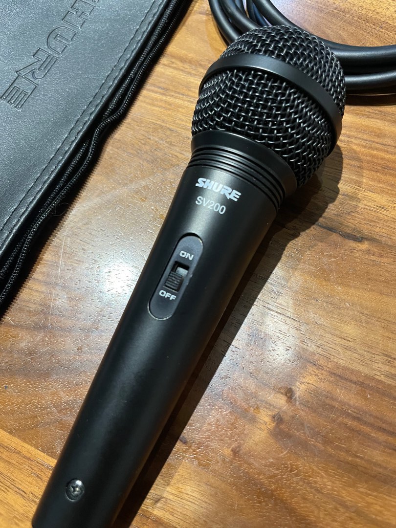 Shure SV200 Microphone (No box), Audio, Microphones on Carousell