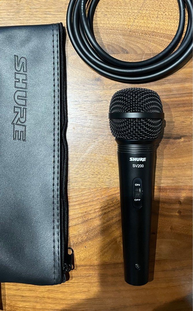 Shure SV200 Microphone (No box), Audio, Microphones on Carousell