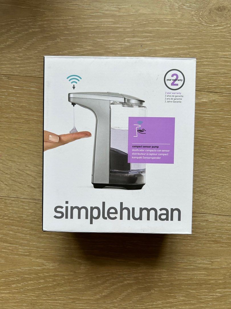 Simplehuman Soap Dispenser, Furniture & Home Living, Bathroom & Kitchen ...